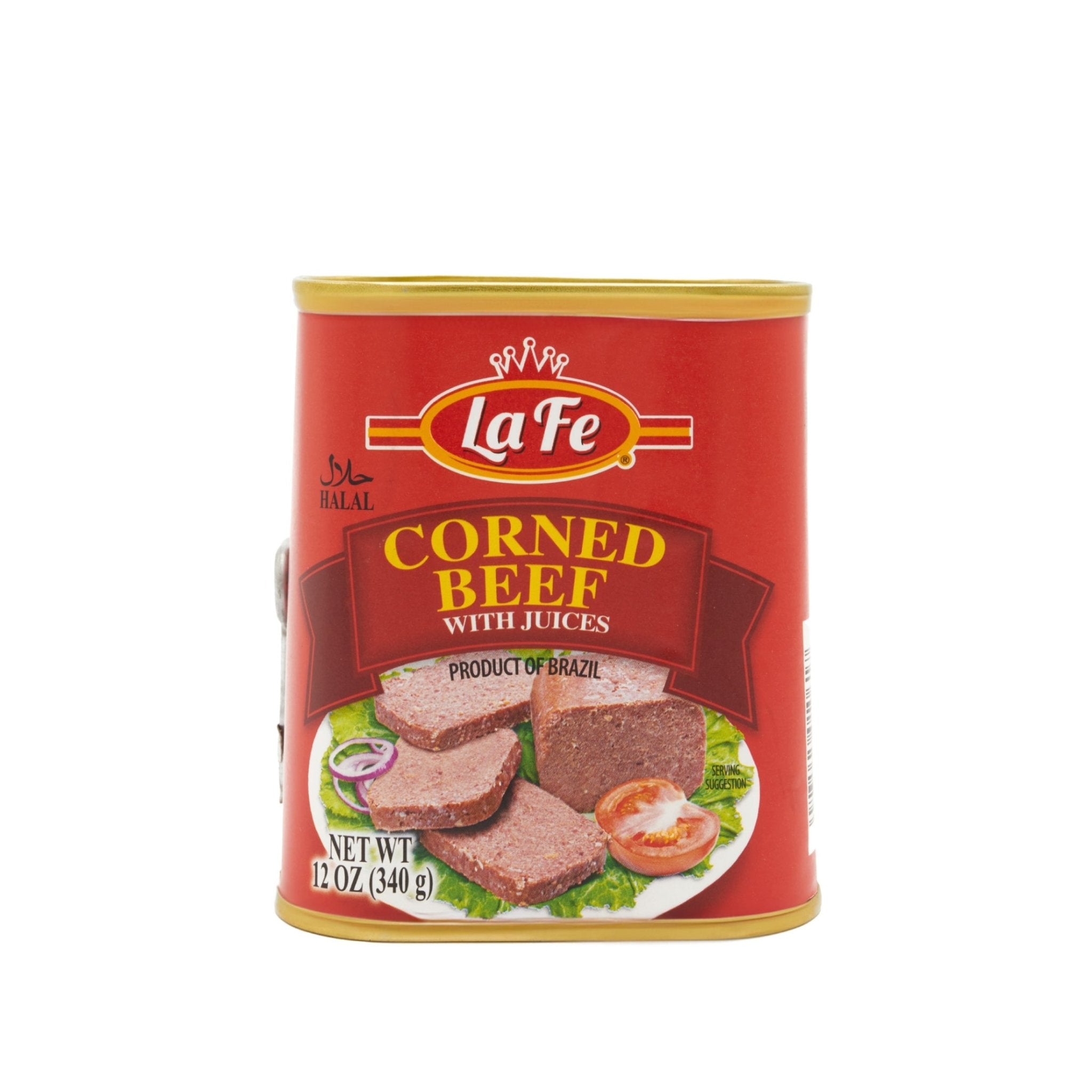 LA FE CORNED BEEF 12/12 OZ – La Fe Foods