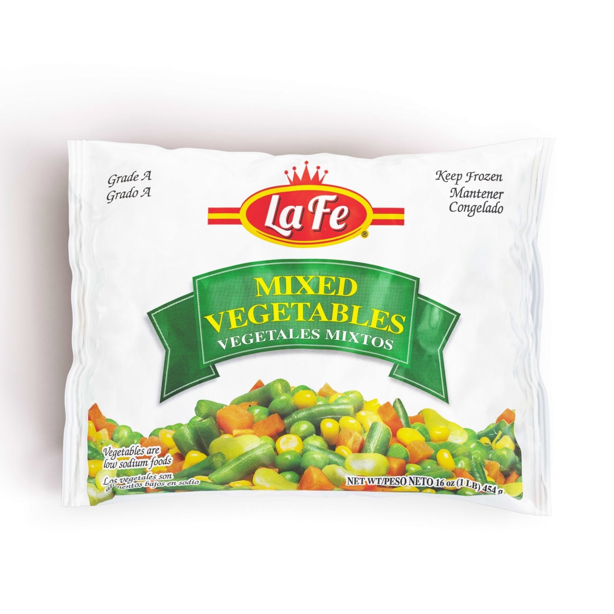LA FE VEG-1 MIXED VEGETABLES 12/16 OZ – La Fe Foods