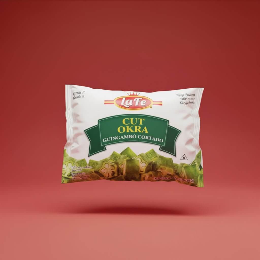 Frozen Cut Okra 16 oz | Sliced Okra Ready to Cook – La Fe Foods