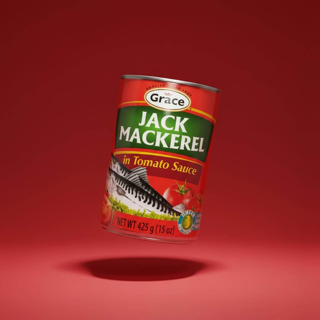 Grace Jack Mackerel Tomato Sauce 15 oz 24-Pack – La Fe Foods