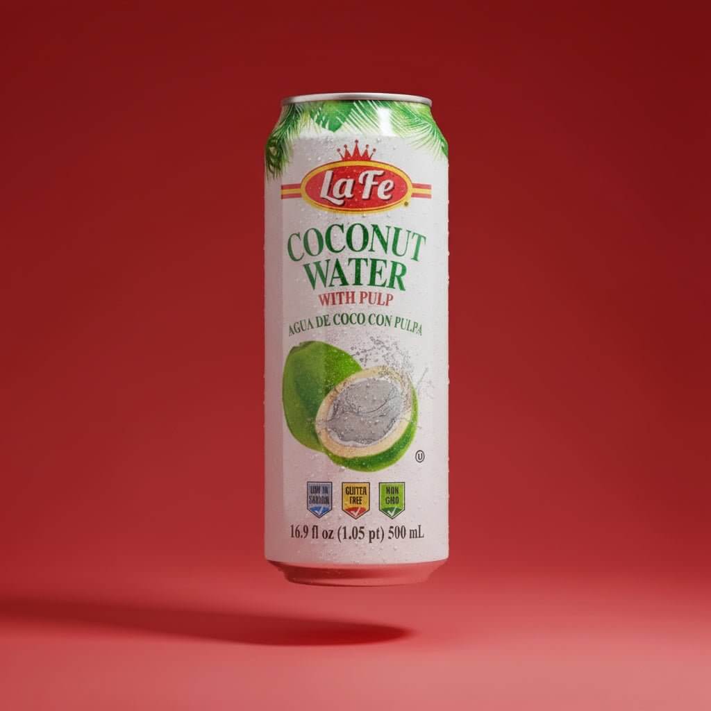 Coconut Water 500ml – La Fe Natural Coconut Drink – La Fe Foods