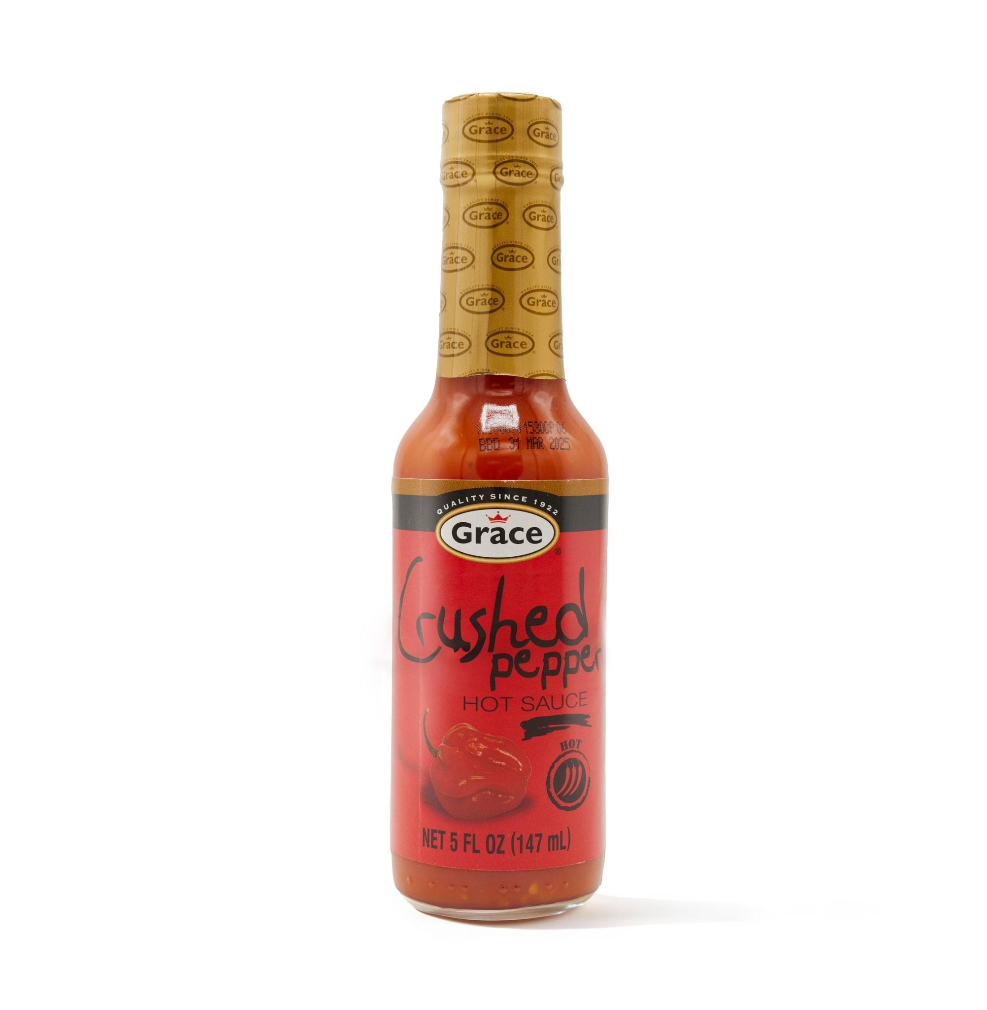 GRACE CRUSHED PEPPER SAUCE 24/4.8 FL OZ – La Fe Foods