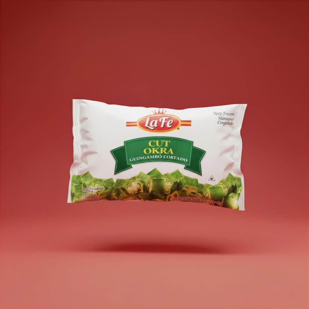 Frozen Cut Okra 32 oz | Sliced Okra Ready to Cook – La Fe Foods
