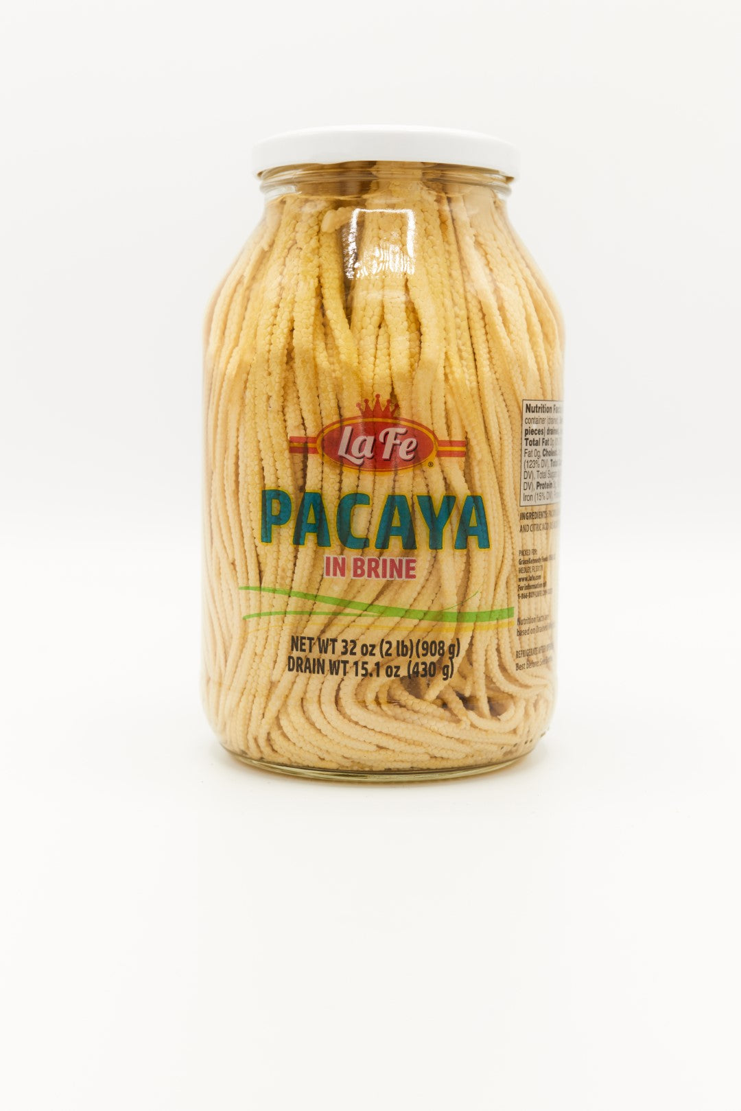 LA FE CONSERVA PACAYA 12/32 OZ GLASS – La Fe Foods