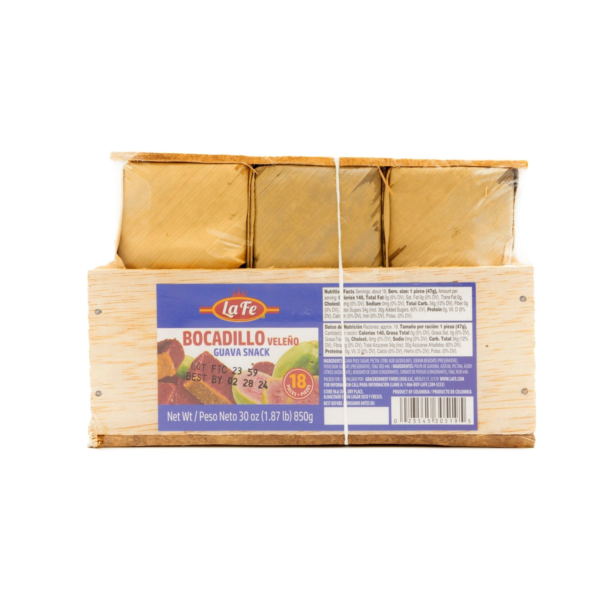 LA FE BOCADILLO VELEÑO 12/30 OZ – La Fe Foods