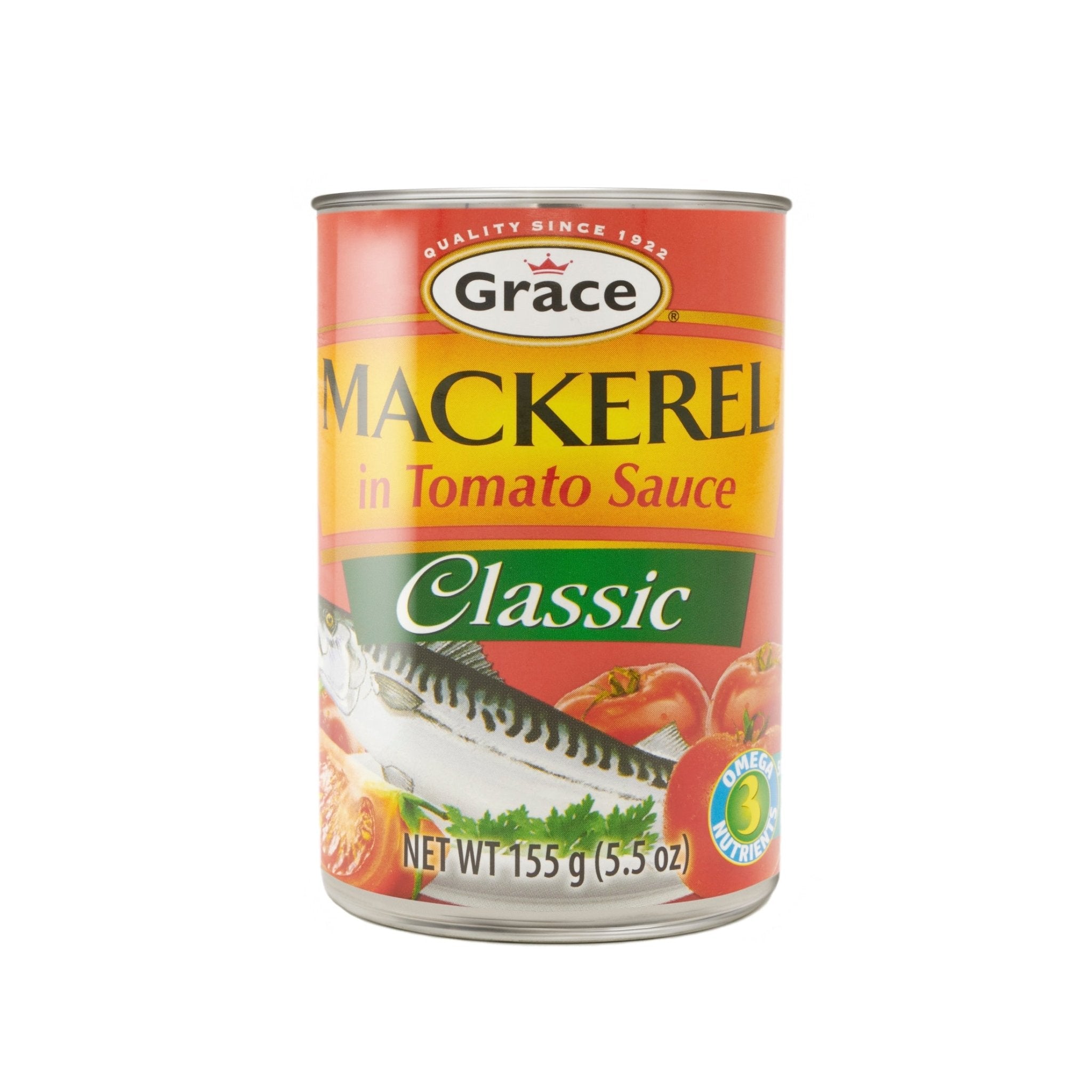 GR CLASSIC MACKEREL (TOM) 50X155g – La Fe Foods